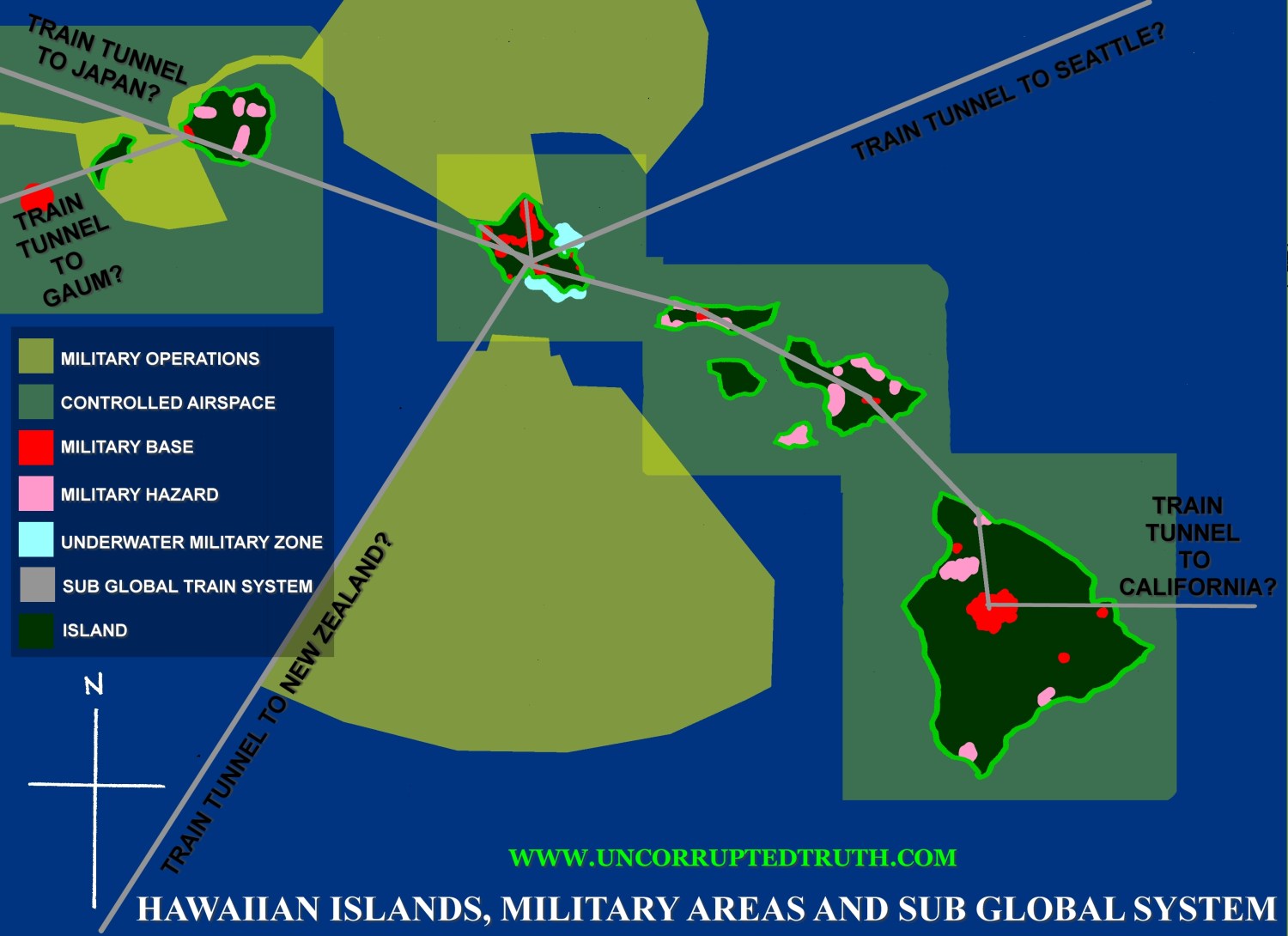 Secret Underground Bases & Tunnels in Hawaii! – Uncorrupted Truth
